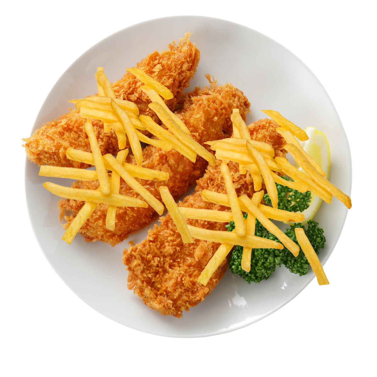 3 PCS Chicken Tenders with Fries – Yonkers Halal Fried Chicken and Gyro