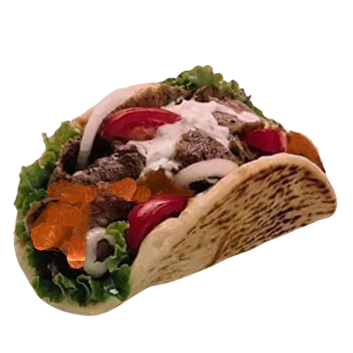 Mixed Gyro On Pita Bread – Yonkers Halal Fried Chicken and Gyro